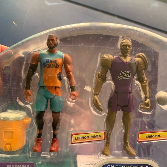 Warner Bros. | Toys | Nwt Space Jam Lebron James And On Court Rival ...